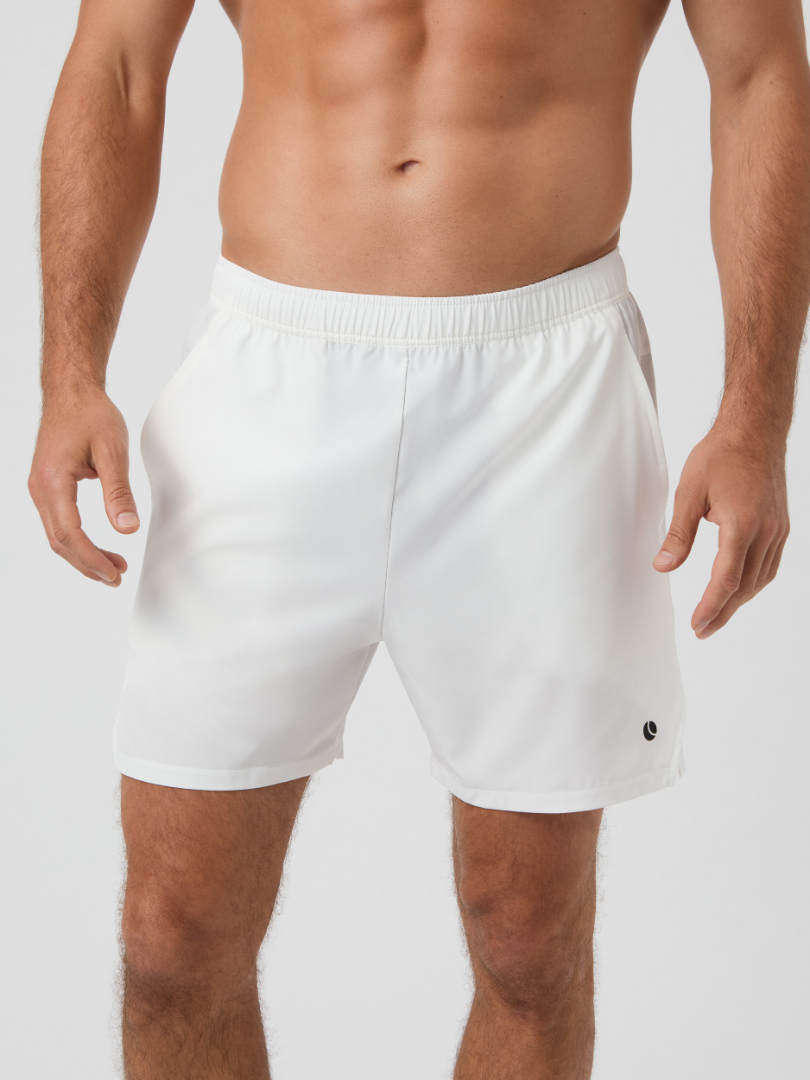 Borg Ace Racquet Shorts 7 inch White Mens